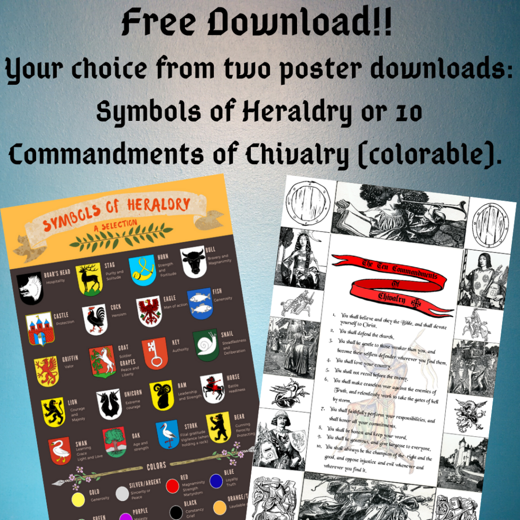 Poster Downloads for Chivalry - Post Tenebras Lux Books